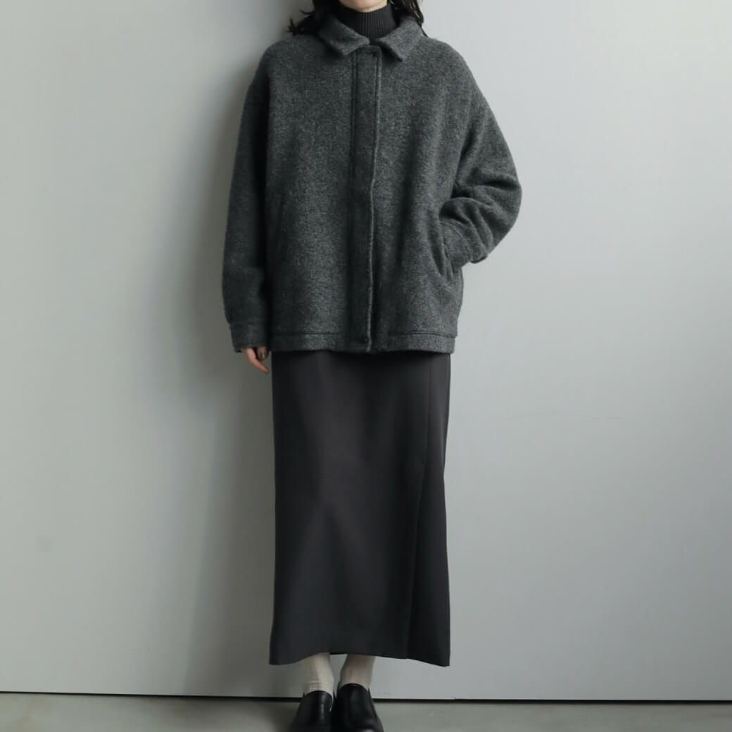 anuke アンヌーク シルバージップブルゾン｜BORN FREE ONLINE SHOP