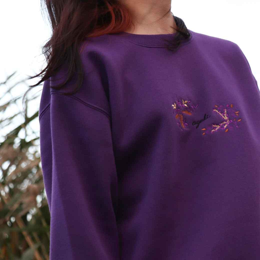 【今だけポイント2倍】azuki アズキ Flame logo sweat｜BORN FREE ONLINE SHOP