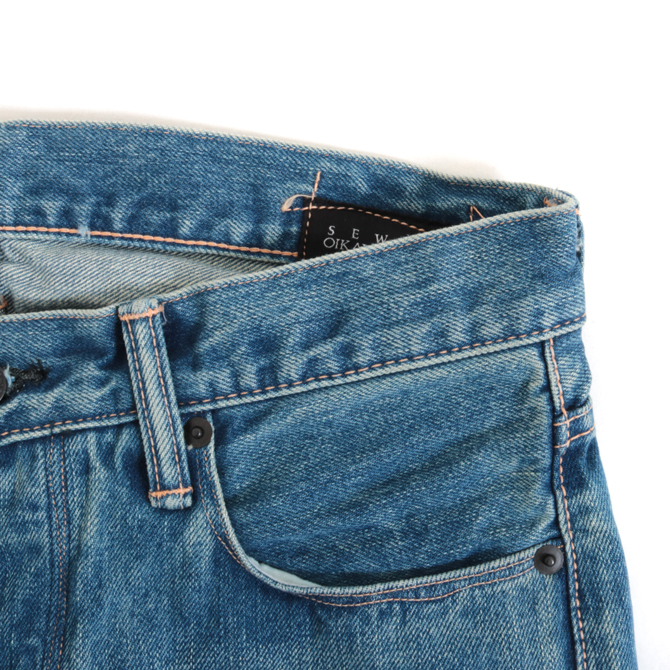 KURO（クロ） GRAPHITE SLIM STRAIGHT JEANS グラファイト 961860 VINTAGE WASH 008 デニム｜BORN FREE ONLINE SHOP