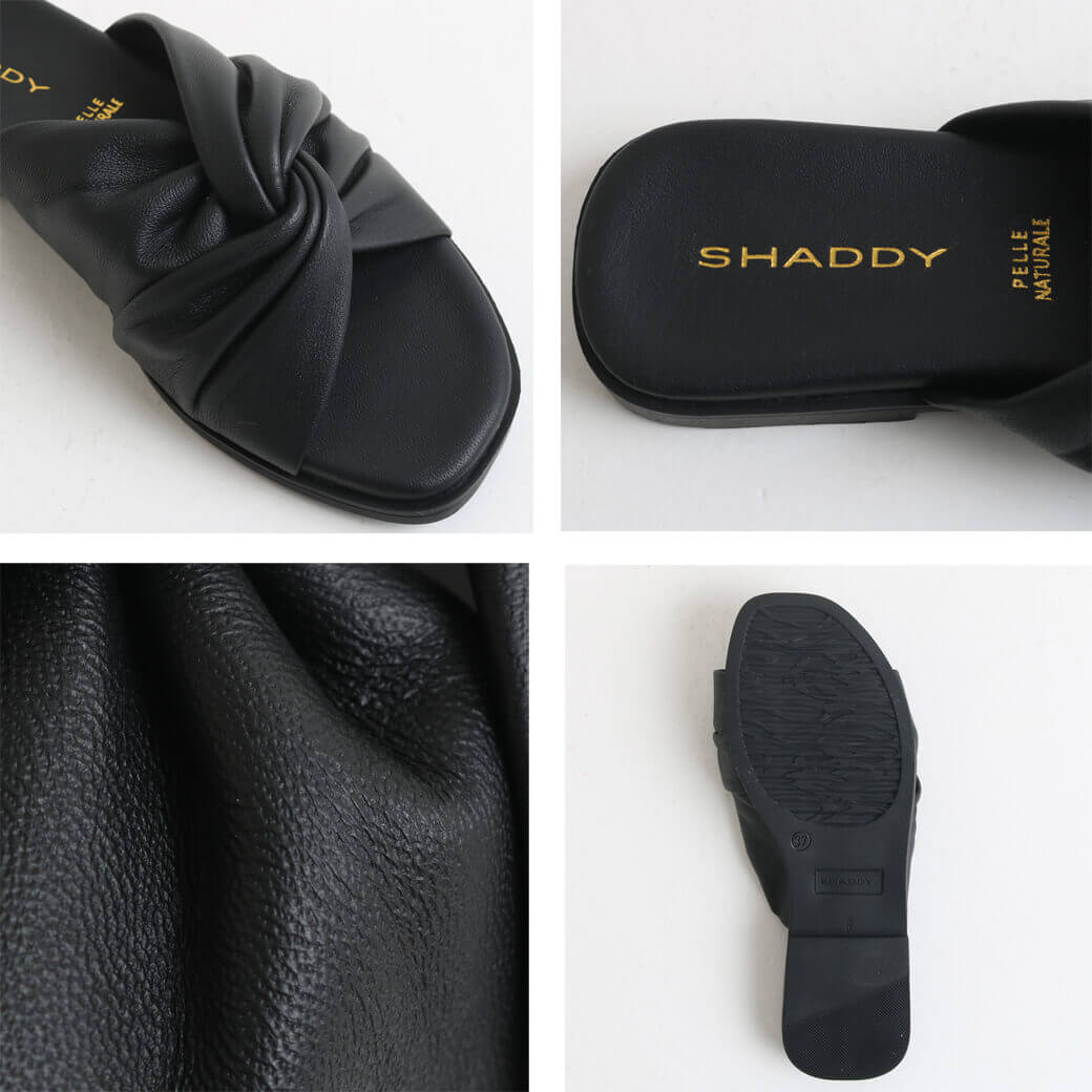 SHADDY シャディー ツイストギャザーサンダル｜BORN FREE ONLINE SHOP